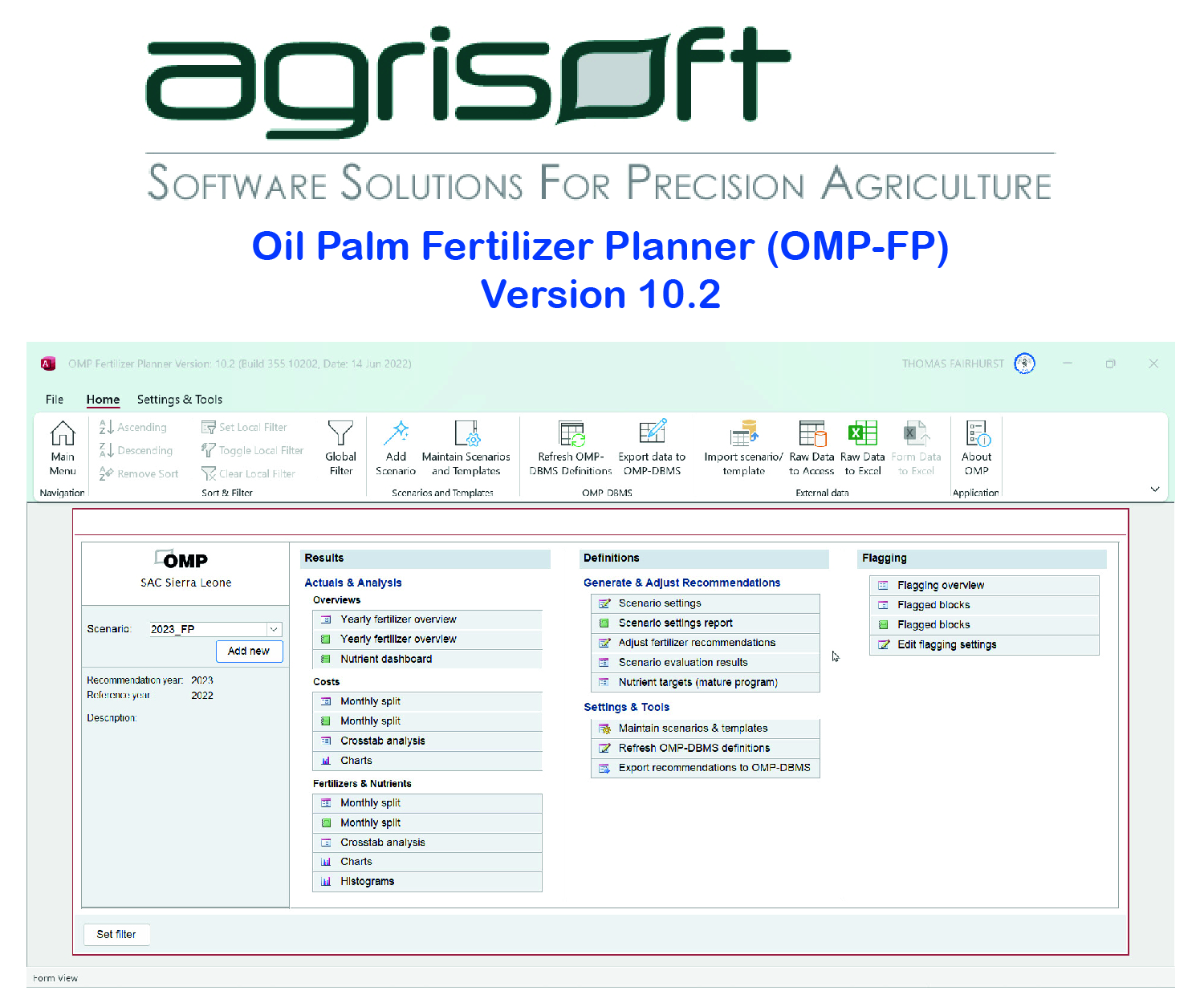 OMP Fertilizer Planner (OMP-FP) - Tropical Crop Consultants Limited